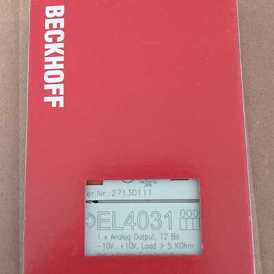 德国倍福模块EL4031成色如图询价