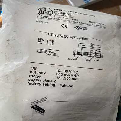 ifm易福门传感器OGH500只有一个询价