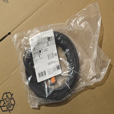 【议价】EVS025德国IFM易福门M12弯插母头10M连接