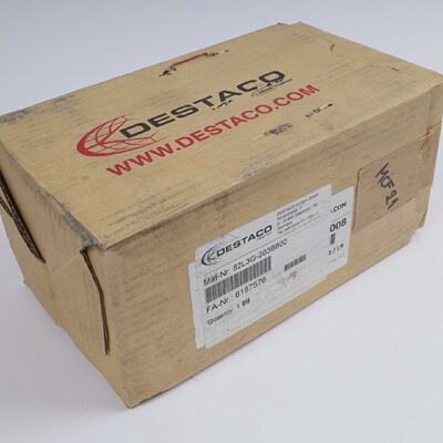 NEW. DESTACO  82L3G203B800  24 MONTHS WARRANTY
