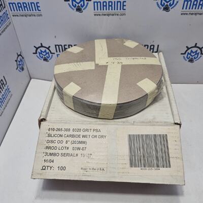 810265300 0320 Abrasivo PSA Silicona Carburo Mojado O Seco D
