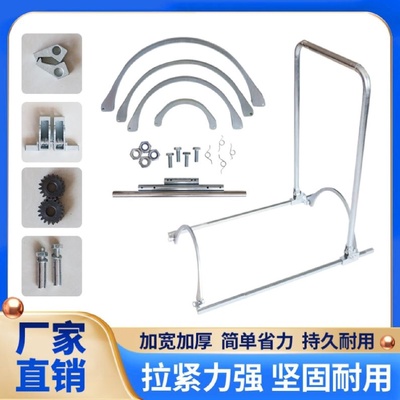 HDPE双壁波纹管拉紧器通用款加厚型200800通用款对接管道拉管器