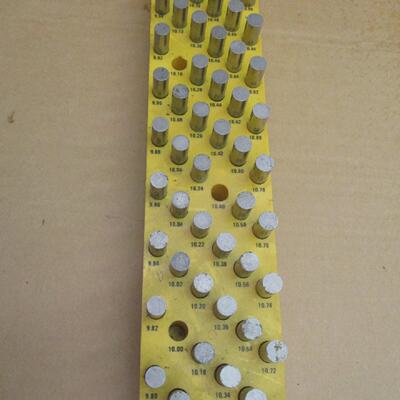 Pin Gauge Perfekt Punch Metric Graduated in Millimeters AM7