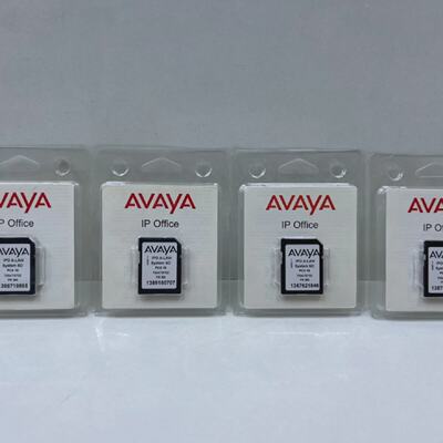 Lot 4pcs Avaya System SD PCB Card  Ipo ALaw Teile 18 7004797