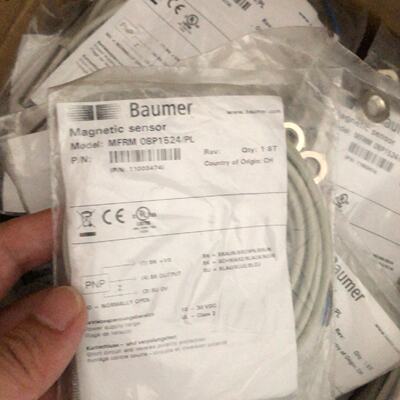 Baumer堡盟全新原装MFRM 08P1524/PL磁式接-议价396