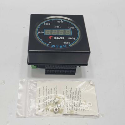 CAMERON CONTROLS OTEK 271055904 DIGITAL AMMETER 0 TO 5500 PS
