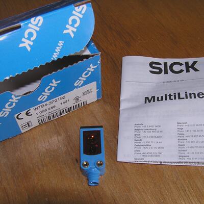 NEW  SICK WTB43P2192 1058268  1 058 268 MultiLine sensor ori