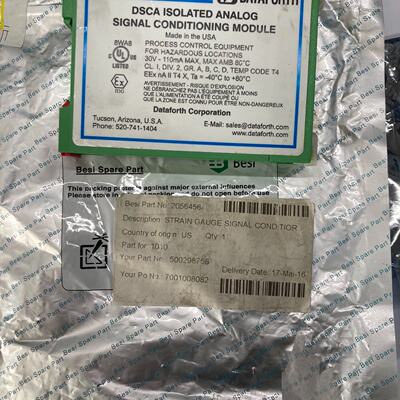 议价--Besi Spare Part 2056456  DSCA3