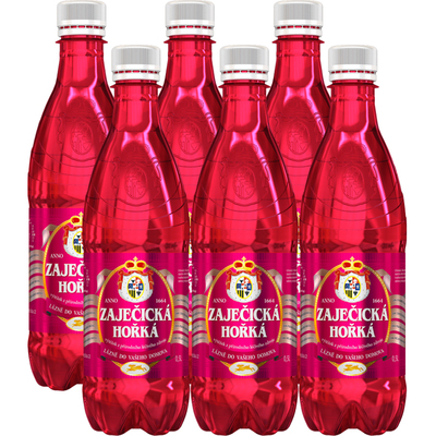 捷克苦味饮用水500ml*6瓶 捷克进口啵哺苦水矿泉水