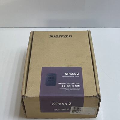 Suprema Xpass 2 XP2GKDPB Gangbox Tastatur Typ Outdoor Kompak