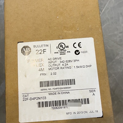 全新AB变频器PowerFlex4M型号22FD4-议价