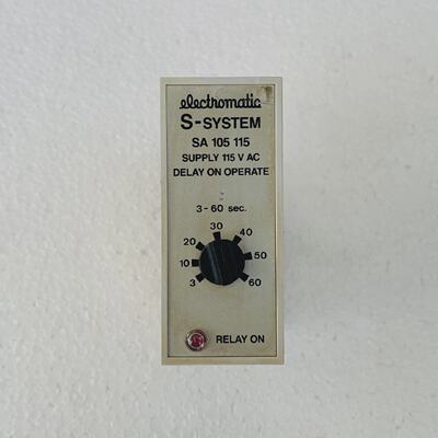 Electromatic SA 105 115 Delay On Operate