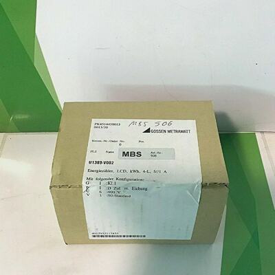 Gossen  Metrawatt   U1389  5A