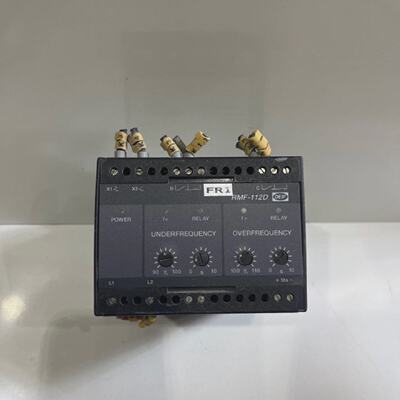 DEIF RMF112D FREQUENCY RELAY 408200.60 440V AC