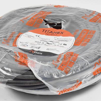 Nexans Titanex Flexible Rubber Cable H07RNF 3G25mm2 50 Meter