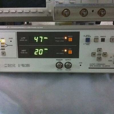 NF Electronic 3660A HF Programmable Low pass Filter