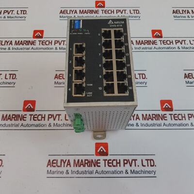 Delta DVS016W01 Industrial Ethernet Interruptor sin Manejo 1