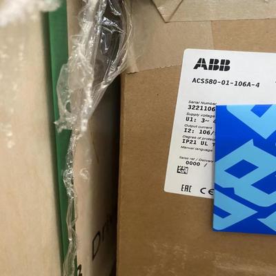 ABB变频器ACS580-01-106A-4，全新原装正品现