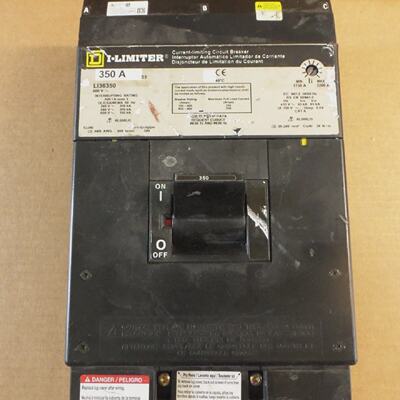 Square D LI LI36350 3 Pole 350 Amp 600v ILine ILimiter Circu