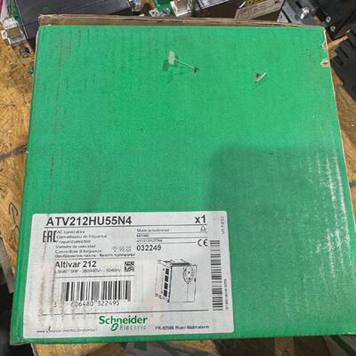 NEW SCHNEIDER ATV212HU55N4 AC SPEED DRIVE 5.5KW 7.5HP