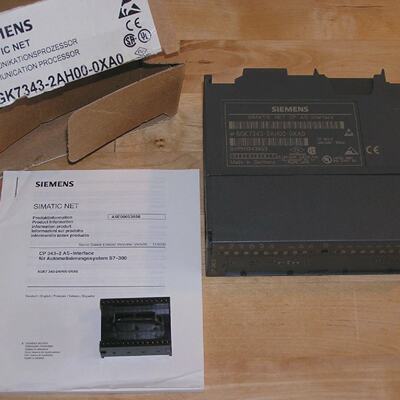 NEW  Siemens 6GK73432AH000XA0 E02 Simatic S7300 ASi CP3432 o