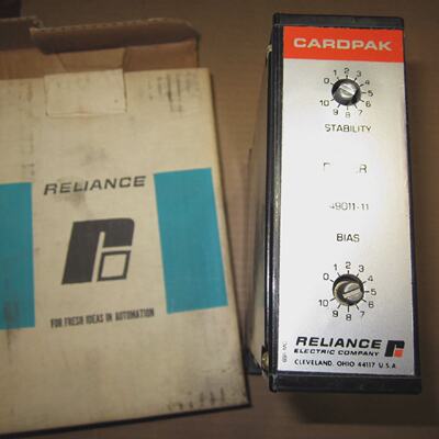 Nuovo Reliance Electric 04901111 Cardpak 049001111 Stabilit