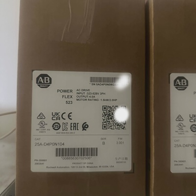 询价-AB变频器25AD4P0N104PowerFlex52
