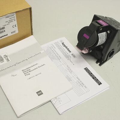 APPLETON  PRE216RP EX ATEX PCX 16A 2P Stecker Wandsteckdose