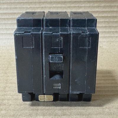 Square D EH EH34060 3 Pole 60 Amp 480Y277V Circuit Breaker F