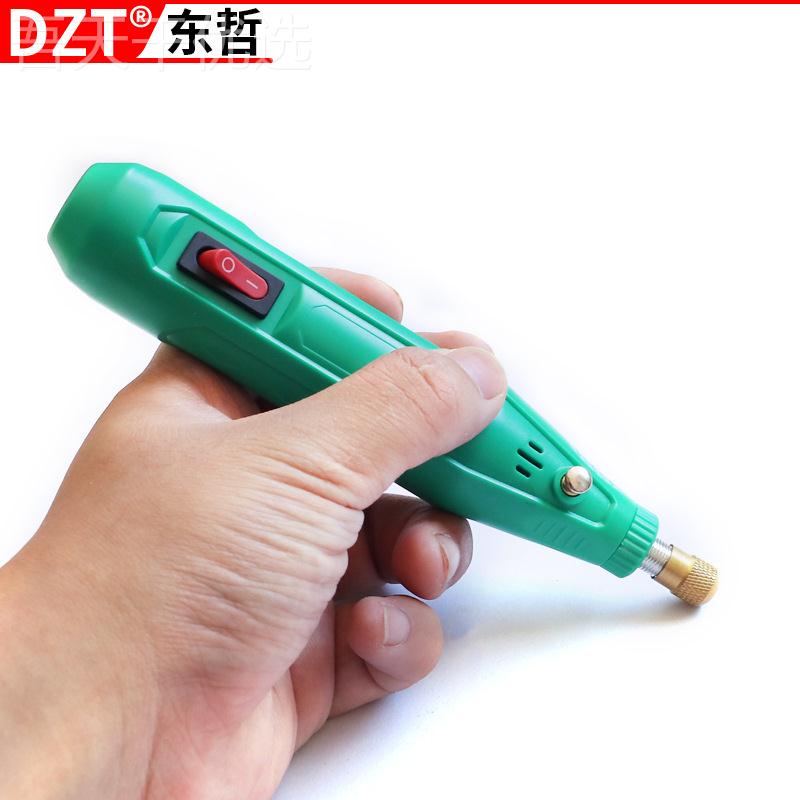 3.6V迷你电雕刻机锂磨电6档调速美甲雕刻机抛光刻打磨机BMZ带灯雕