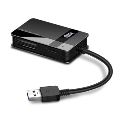 USB3.0 Card Reader High Speed MS卡 CF卡SD卡TF卡3.0高速读卡器