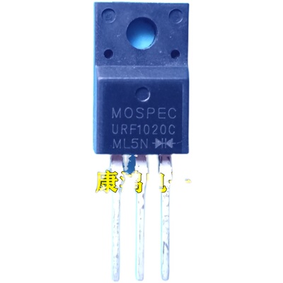 全新进口原装 URF1020C TO-220F 快恢复整流二极管 10A 200V 现货