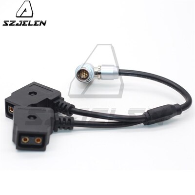 ARRI mini EXT 7针转B口母DTAP相机输出电源口一分二