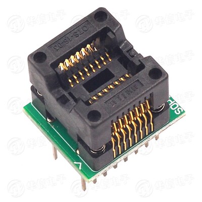 TSSOP20烧录座测试座ST芯片OTS28-0.65-01SOP8SOP16编程座烧写座