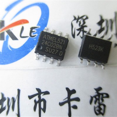 AT24C02 24C02BN AT24C02BN-SH-T 存储器/串口EEPROM 贴片SOP-8