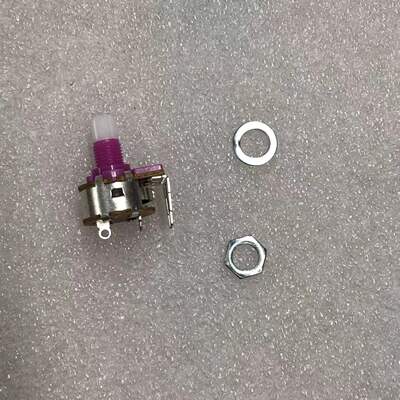 149调光电位器B500K 带开关电位器弯两角 阻值B500K 旋钮开关