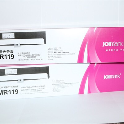 原装映美JMR119色带FP-660K+/700K+/760K联想DP600E+/DP680色带架
