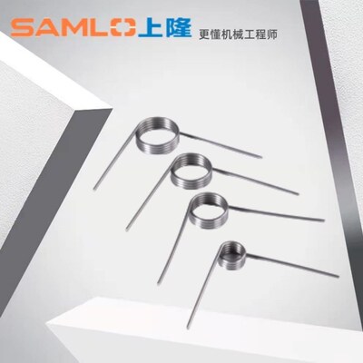 上隆原装臂角旋转180圆线扭力弹簧TS180R/TS180L-D2~6-N2~5-C0.2