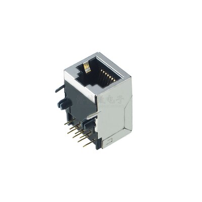 RJ45 59 21MM  网口 8P8C 长款21mm RJ45插座 不带灯水晶头座