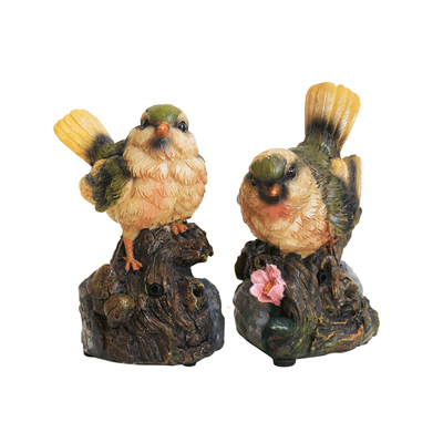 鸟鸣器会叫仿真小鸟园装饰壁挂办公室楼盘样板间创意工艺品