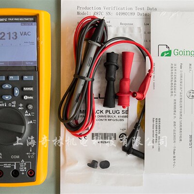 FLUKE福禄克287C手持289C四位半287FVF记录趋势图289FVF万用表101