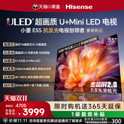 海信E5S55吋U+MiniLED电视