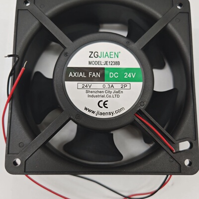全新现货ZGJIAENJE1238B24Vdc0.3AAXIALFAN120x120x38mm风扇