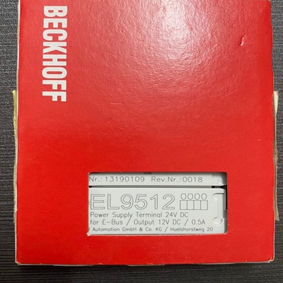 倍福EL9512的来聊欢迎订货询价