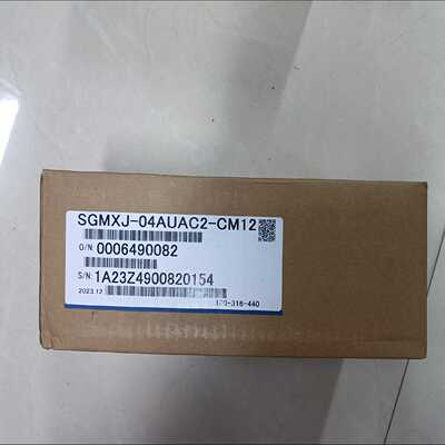 全新原装安川 SGMXJ-04AUAC2-CM12400W议价商品