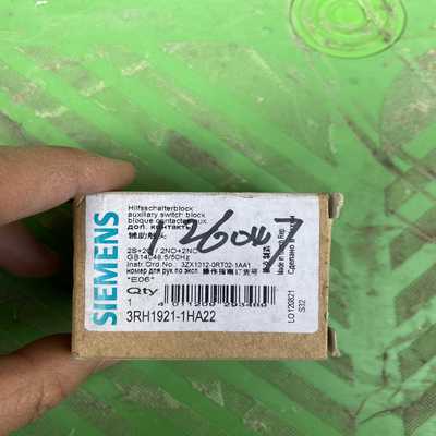 辅助开关3RH1921-1HA22、未使用，~询价