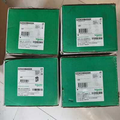 施耐德EZD630M4500K塑壳断路器，4P500A，全新~议价
