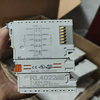 倍福KL4022模块，德国原装，拆机品，成色新。2路模拟量输--议价