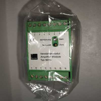 【议价】Burster波司特9243放大器模块，无包装。德国适用