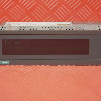 Siemens 6AV30101EL00 Text Display TD102408 sofort lieferbar